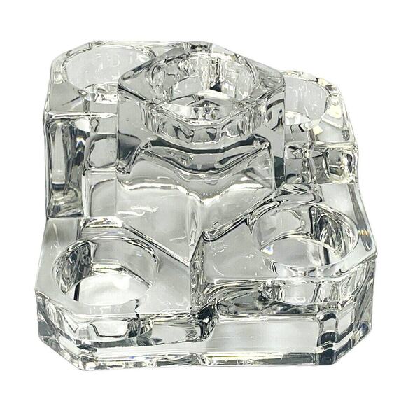 PartyLite | Accents | Retired Partylite Lead Crystal Castle 5 Tier ...